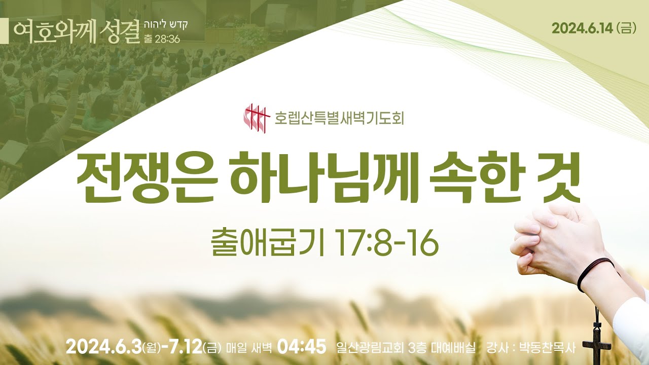 호렙산 11일차 만나와 메추라기 출애굽기 16 13 16 Youtube