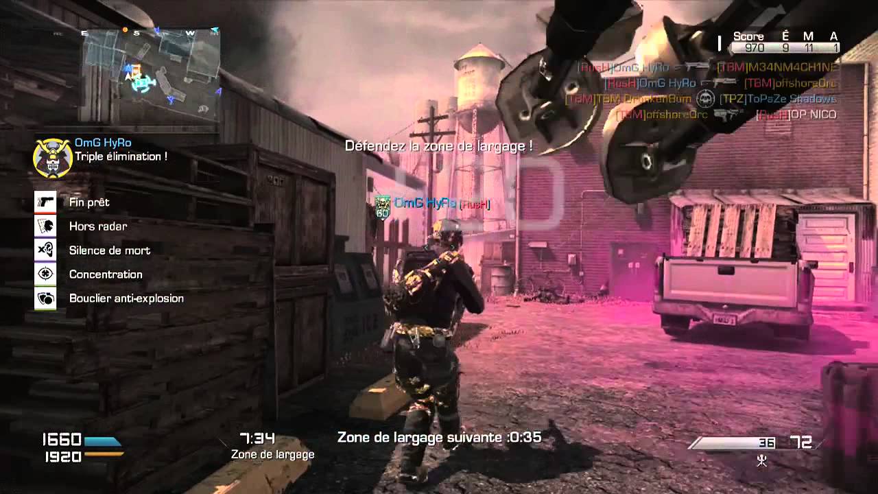 Parlons de la Guerre de Clans sur Call of Duty Ghost (Zone de Largage contre le 5ème clan ...