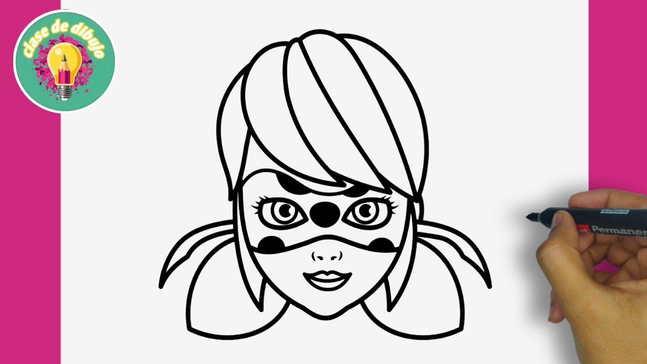 COMO DIBUJAR MIRACULOUS LADYBUG - YouTube