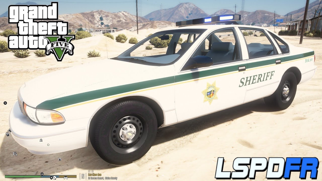 GTA 5 LSPDFR - Blaine County Sheriff - Retro Night Patrol (NVE) - YouTube