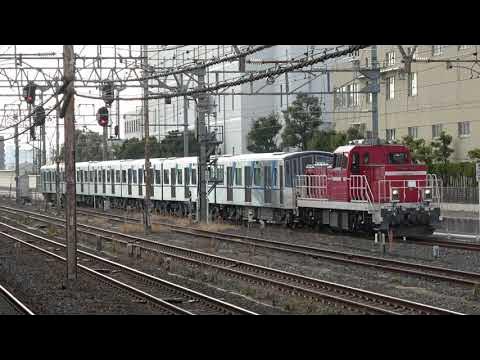 [4K]横浜市交通局4000形電車4651編成甲種輸送(20221216) Delivering Yokohama City Subway 4000 EMU 4651 Fleet - YouTube