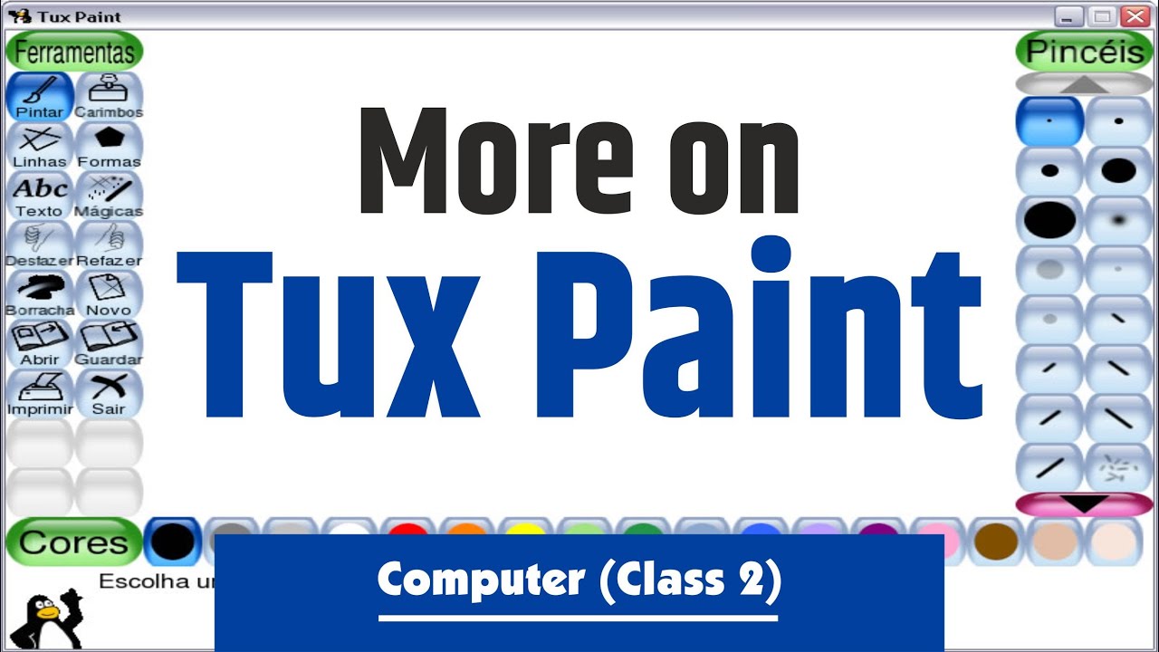 More On Tux Paint Opening Tux Paint Tools Of Tux Paint Computer More On Tux Paint Opening Tux Paint Tools Of Tux Paint Computer
