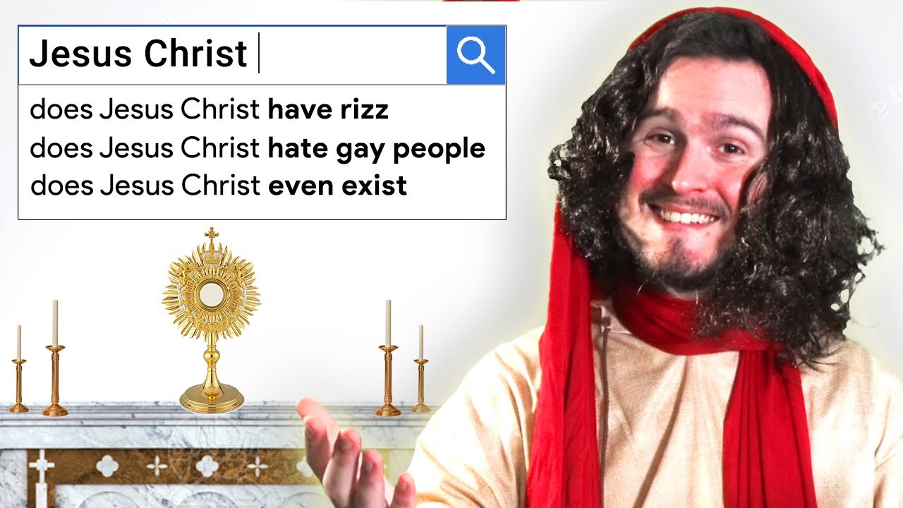 Jesus Christ Answers The Web’s Most Searched Questions - YouTube Jesus Christ Answers The Web’s Most Searched Questions - YouTube