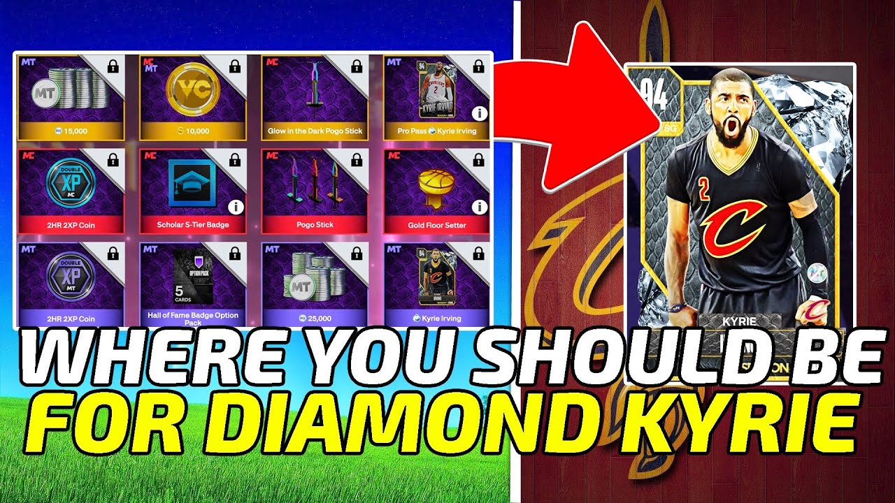 WHERE YOU SHOULD BE IF YOU ARE GRINDING FOR DIAMOND KYRIE IRVING! NBA ...
