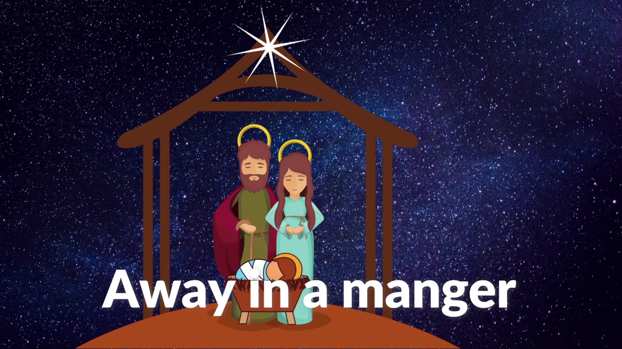 Away in a Manger Sing Along w/lyrics - YouTube