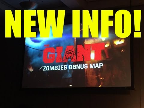 Black Ops 3 Zombies New |Info! The Giant Bonus Map- Der Riese Remake ...