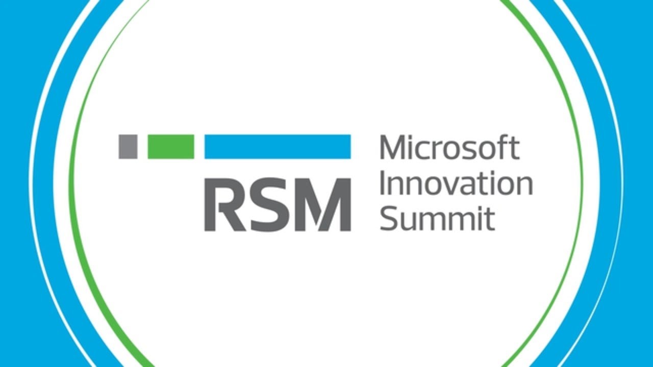 Join RSM's Microsoft Innovation Summit - YouTube