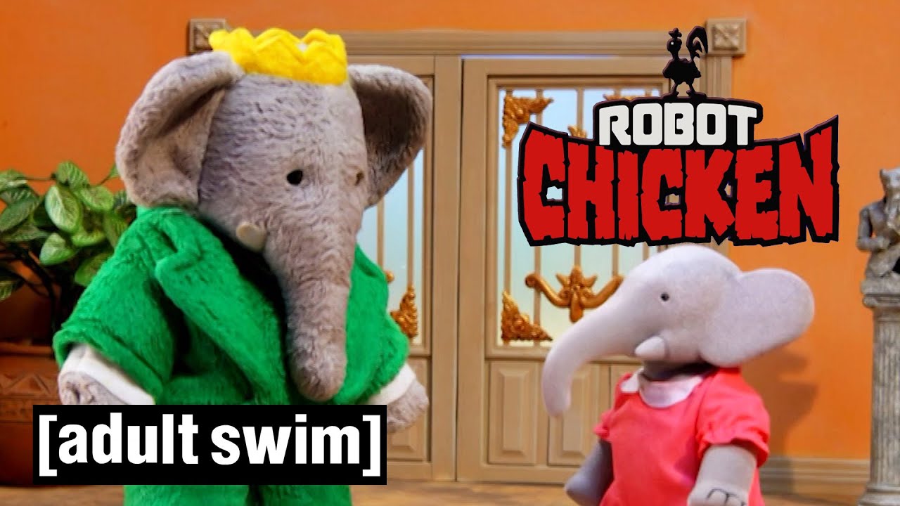 Robot Chicken | Babar and The French Revolution | Adult Swim UK - YouTube