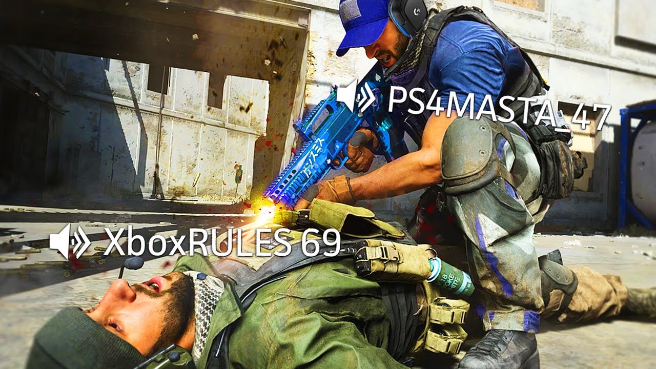 starting CONSOLE WARS in Modern Warfare - YouTube