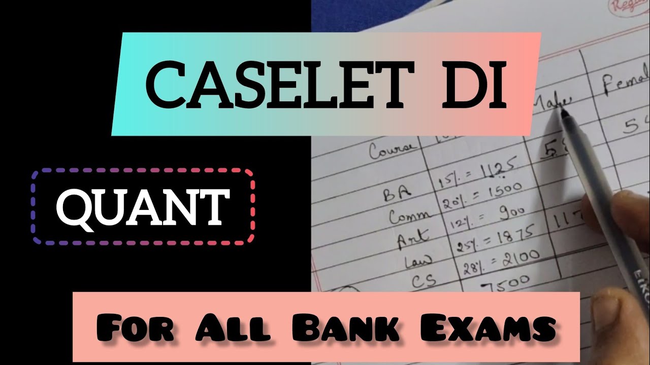 Prelims Level Caselet DI || Quant || BankingDiaries || For All Bank Exams || #sbi #ibps #rrb # ...