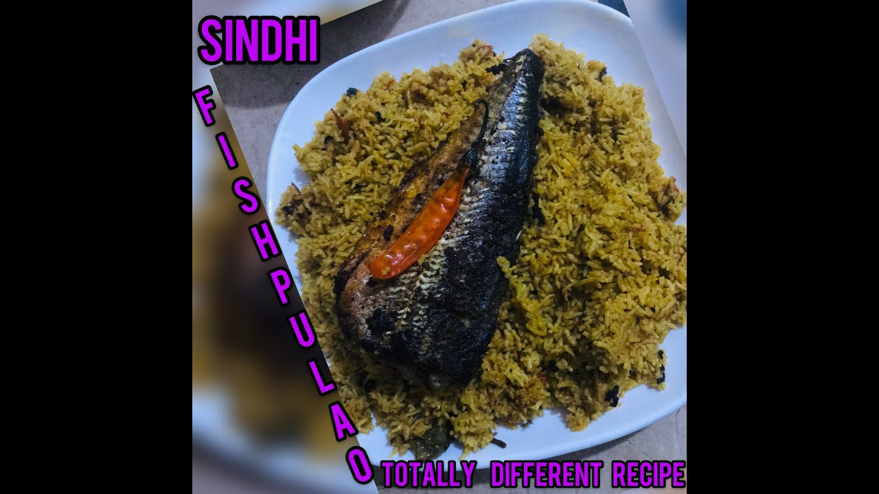 fish pulao recipe||how to make fish pulao in urdu hindi||sindhi machli ...
