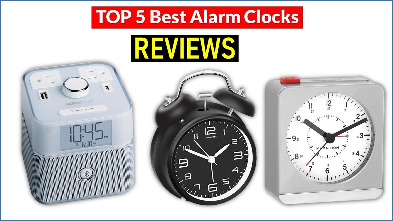 BEST 5 Alarm Clocks Reviews | Top 5 Best Alarm Clocks - Buying Guide ...