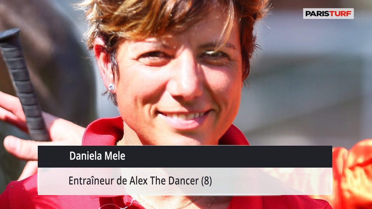 Daniela Mele, entraîneur de Alex The Dancer (19/12 à Pau) - YouTube