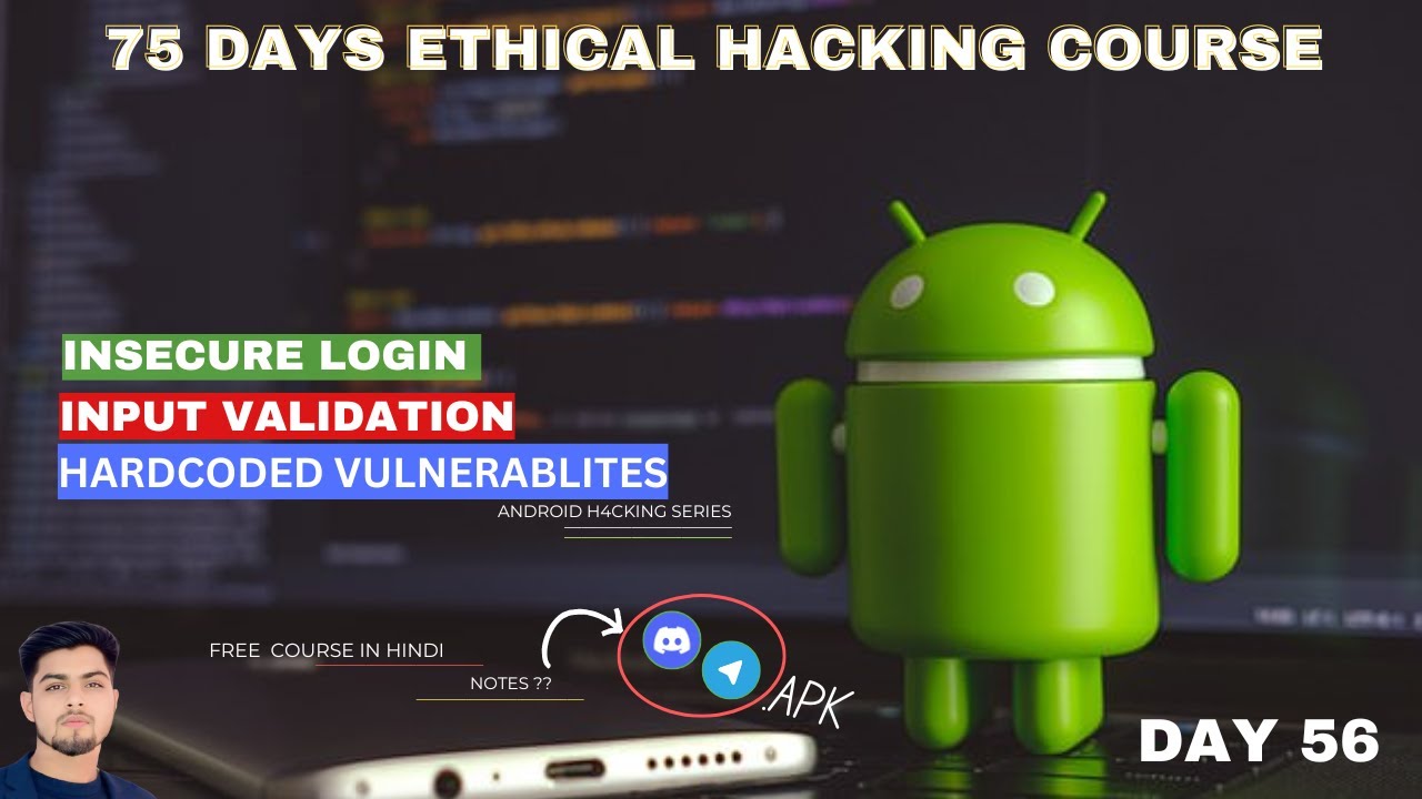 Day 56 H4CKING INTO APPLICATION LAST PART OF ethical hacking course in ...