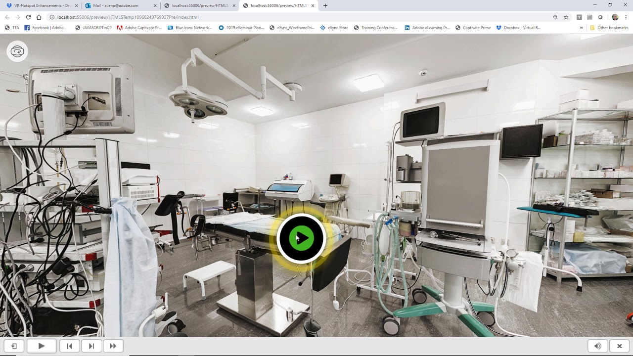 Hotspot Enhancements for Virtual Reality Projects - YouTube