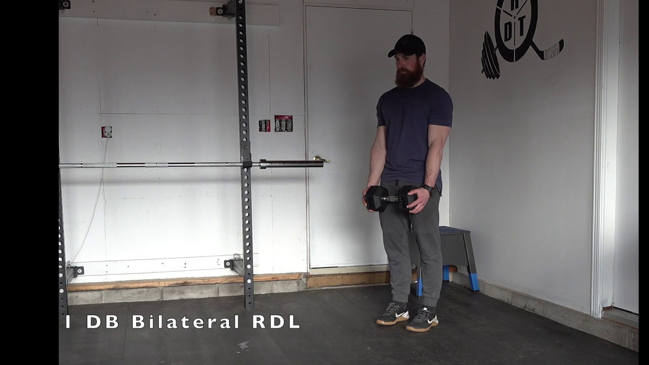 1 DB Bilateral RDL - YouTube