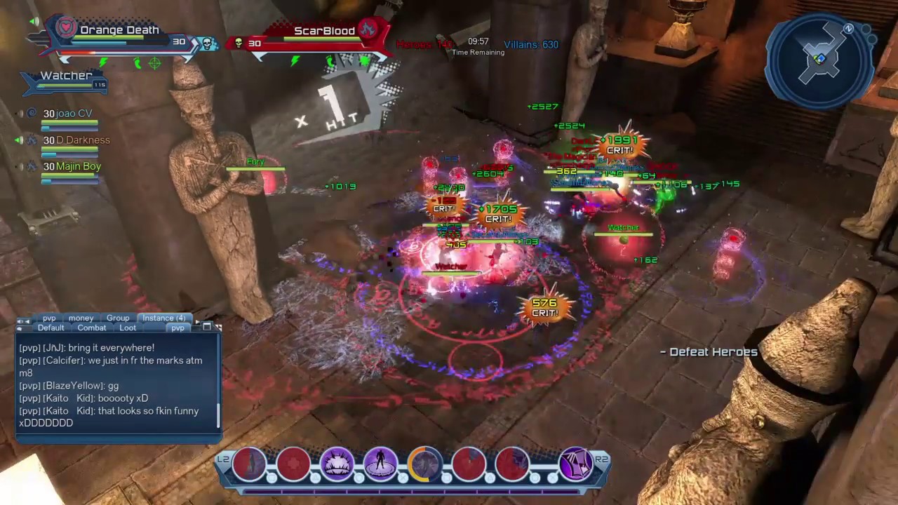 DCUO S2N vs Prophecy - 4v4 Temple - 5/11/14 - YouTube