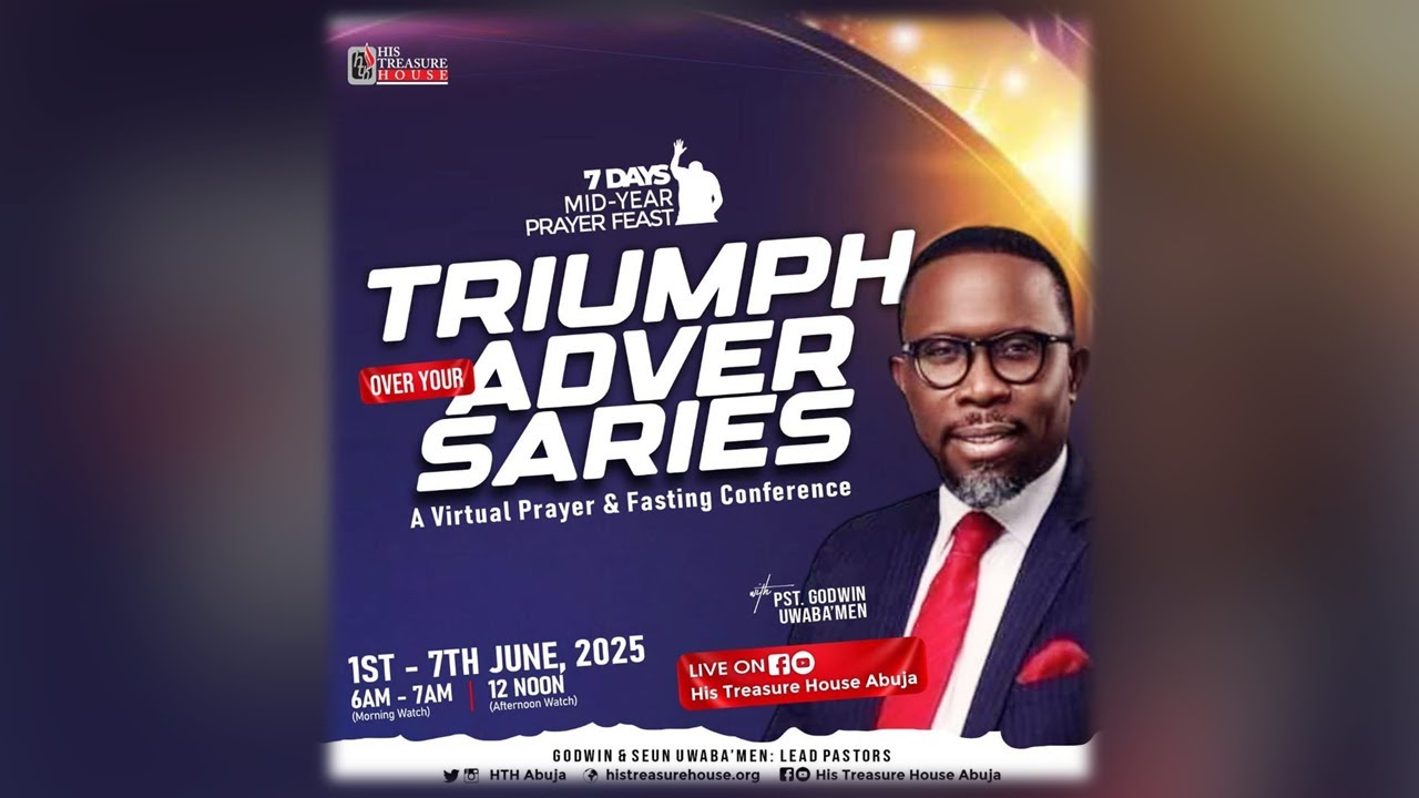 7 Days Mid-Year Prayer Feast 2025 | Day 7 - YouTube