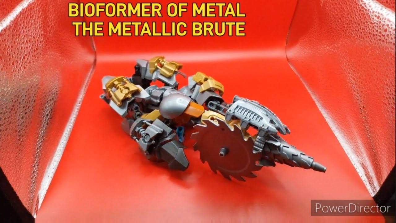 BIOFORMER OF METAL Stop motion #bioformers #bionicle #legotransformer # ...
