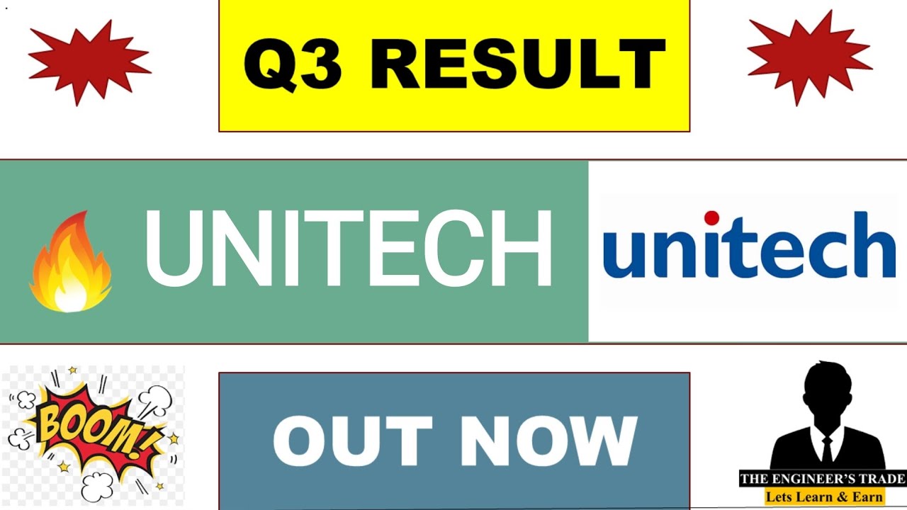Unitech Q3 Results | Unitech share latest news | unitech share ...