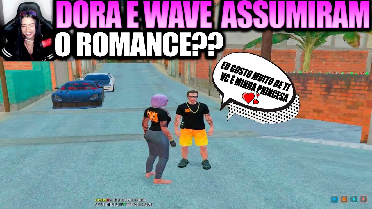 DORA E WAVE ASSUMIRAM O ROMANCE 😱 🔥 - YouTube
