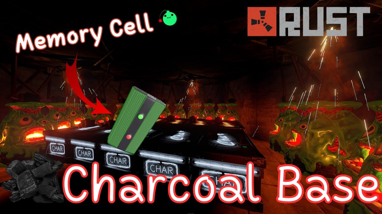 RUST - Charcoal Base | Industrial Tutorial | [ENG CC] - YouTube