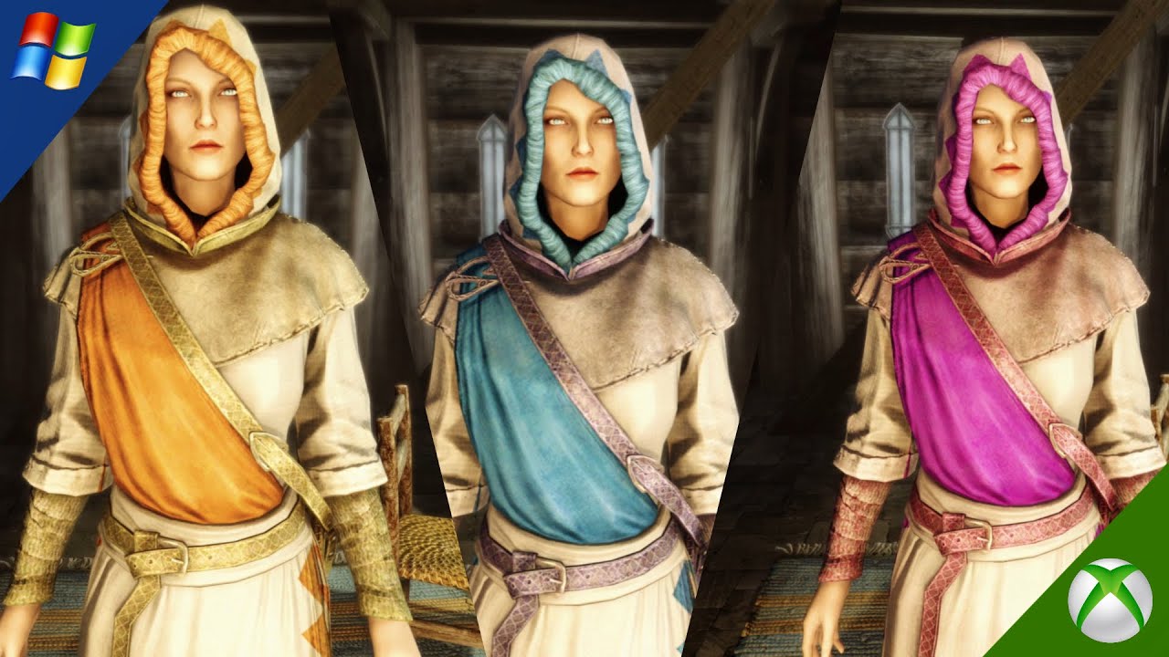 Skyrim Mod: IA92's Mage Robes (XBOX1/PC) - YouTube