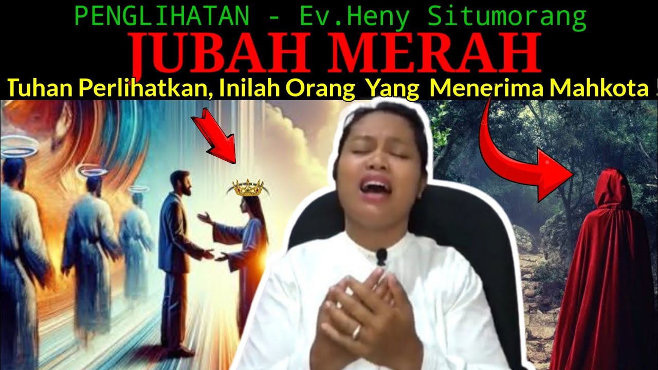PENGLIHATAN - JUBAH MERAH ! Tuhan Memperlihatkan Keadaan Bumi! Inilah ...