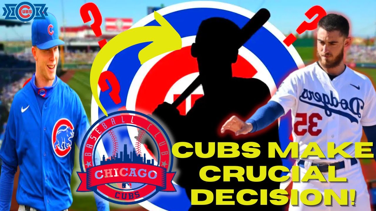 🛑 IT JUST HAPPENED! EXPLODED ON THE WEB! Cubs Make Crucial Decision ...