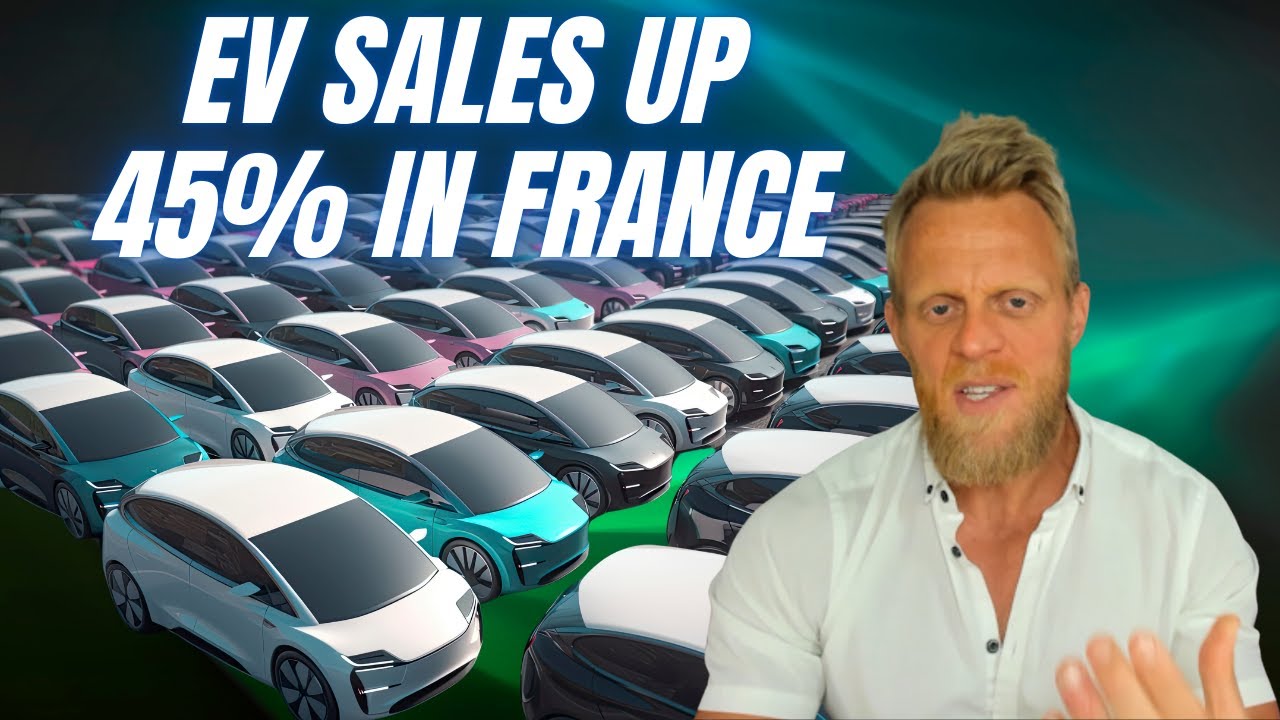 EV sales are up a staggering 45% in France - France's top 10 EVs - YouTube