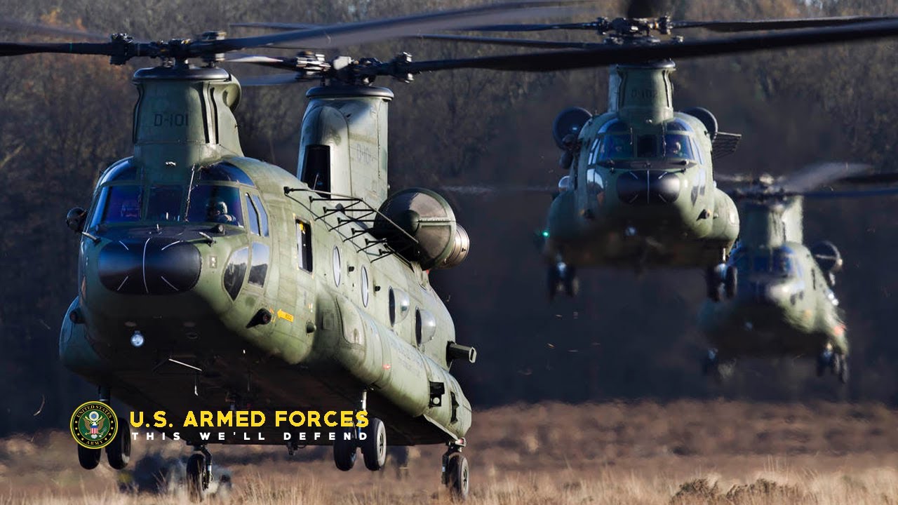 Super Heavy Delivery Dutch Boeing CH-47 Chinooks Helicopter Sling Load ...