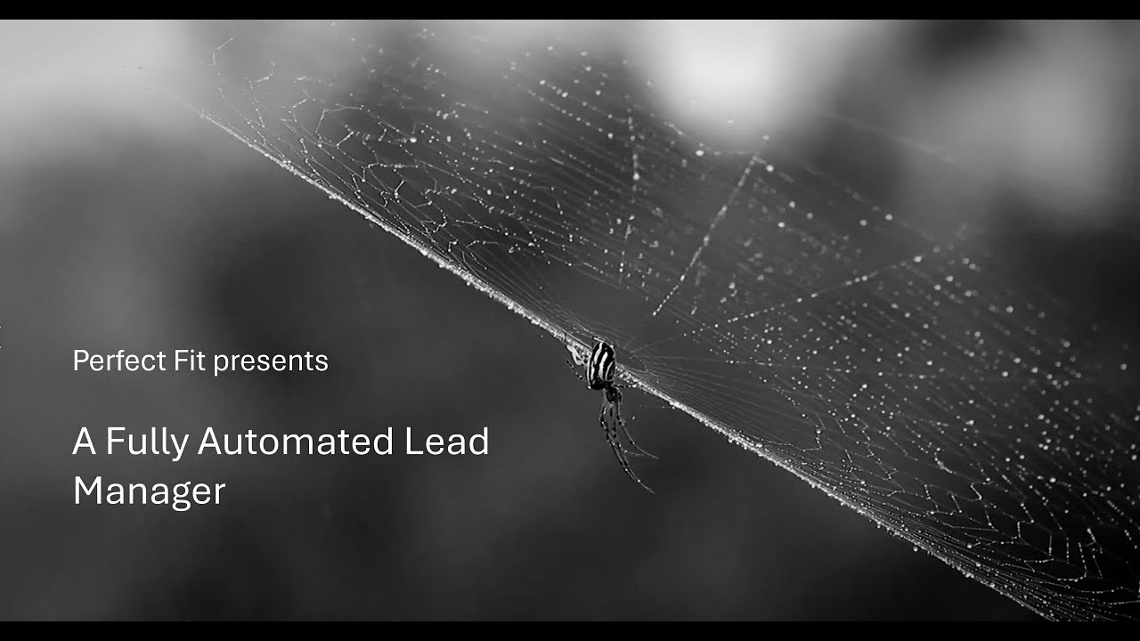 PerfectFit Automated Leads Capture and Management - YouTube