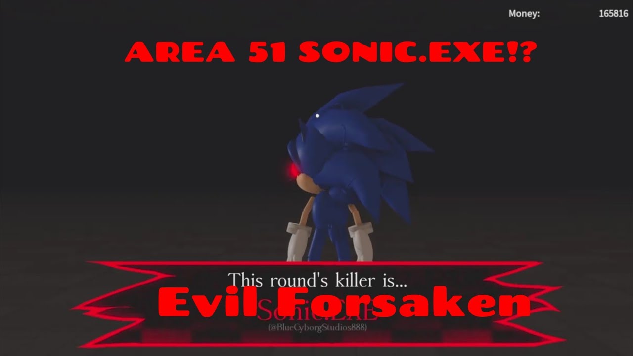 Sonic.EXE SAKTKIA51 Skin Gameplay (Evil Forsaken) - YouTube