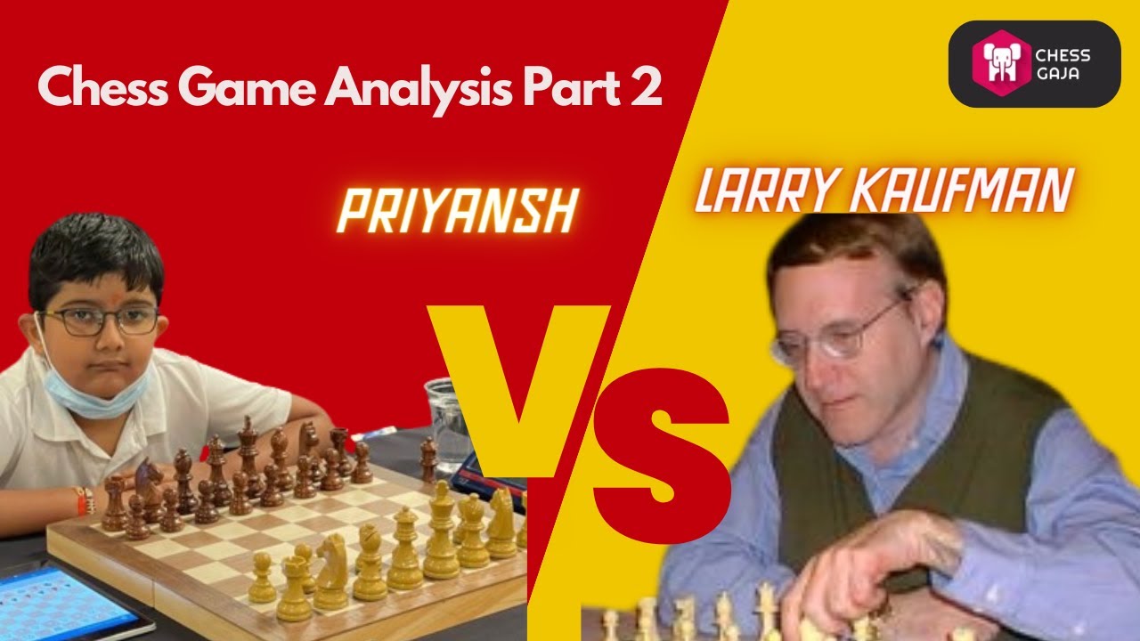 12 year old Chess Prodigy vs World Senior Champion Larry Kaufman | An exciting draw - YouTube