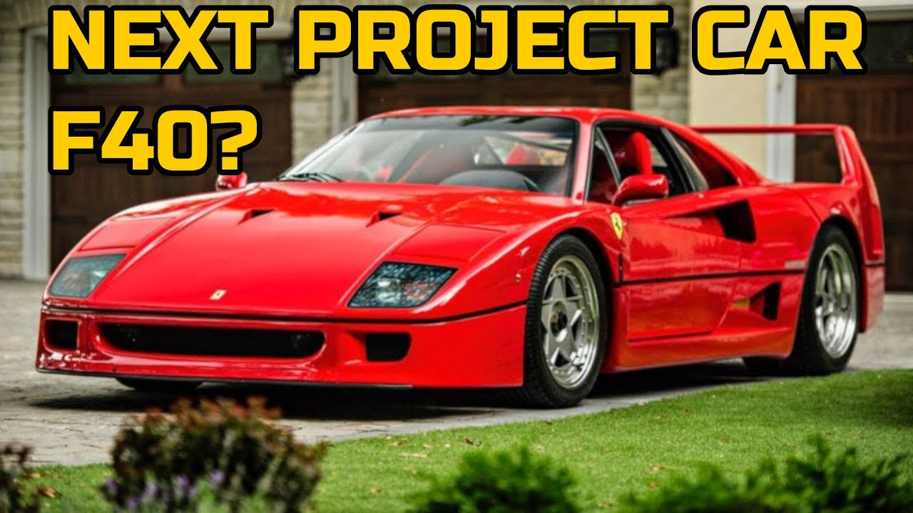 I'll PAY YOU $5,000 to FIND a PROJECT FERRARI F40 - YouTube