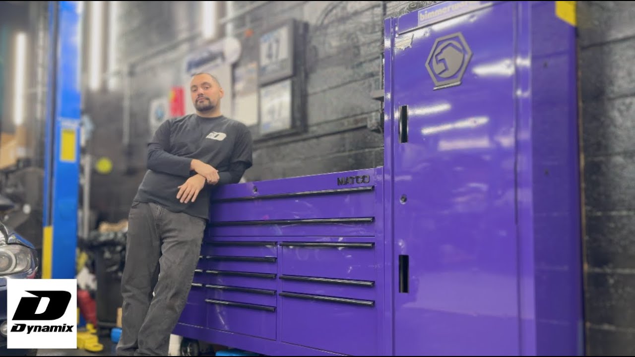 BMW Mechanic Matco 4s Toolbox Tour - YouTube