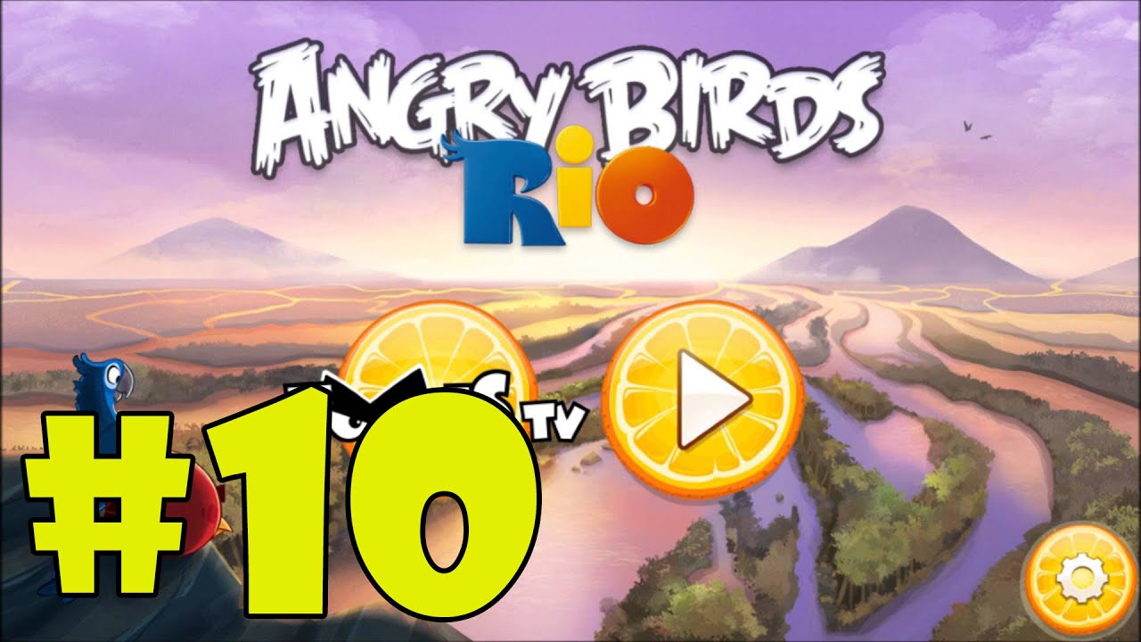 Angry Birds Rio | Smuggler's Den | Level 18-19 - YouTube