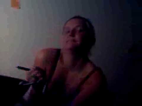 Tessa Doing Homework and Shaking Her Boobs