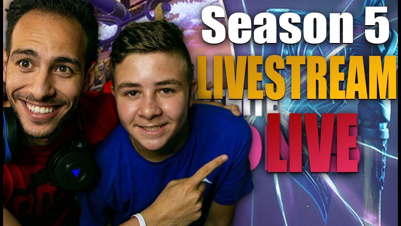 ΠΡΩΤΗ ΦΟΡΑ ΣΤΟ SEASON 5 ΜΕ ΤΟΝ ΠΑΝΑΓΙΩΤΗ FORTNITE LIVE !!!! - YouTube
