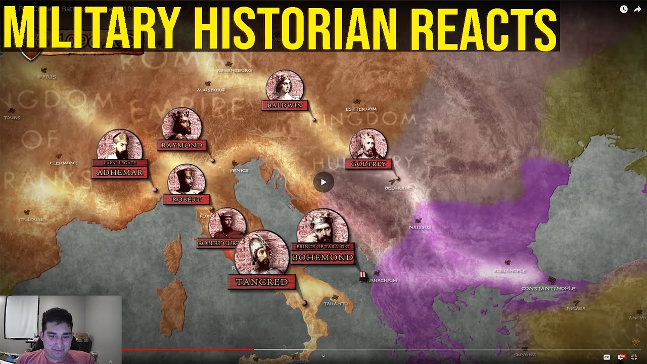 Military Historian Reacts - First Crusade: Siege of Antioch 1098 AD ...