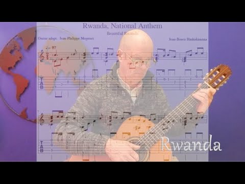 Rwanda guitar only (with map presentation: see « Rwanda National Anthem ...