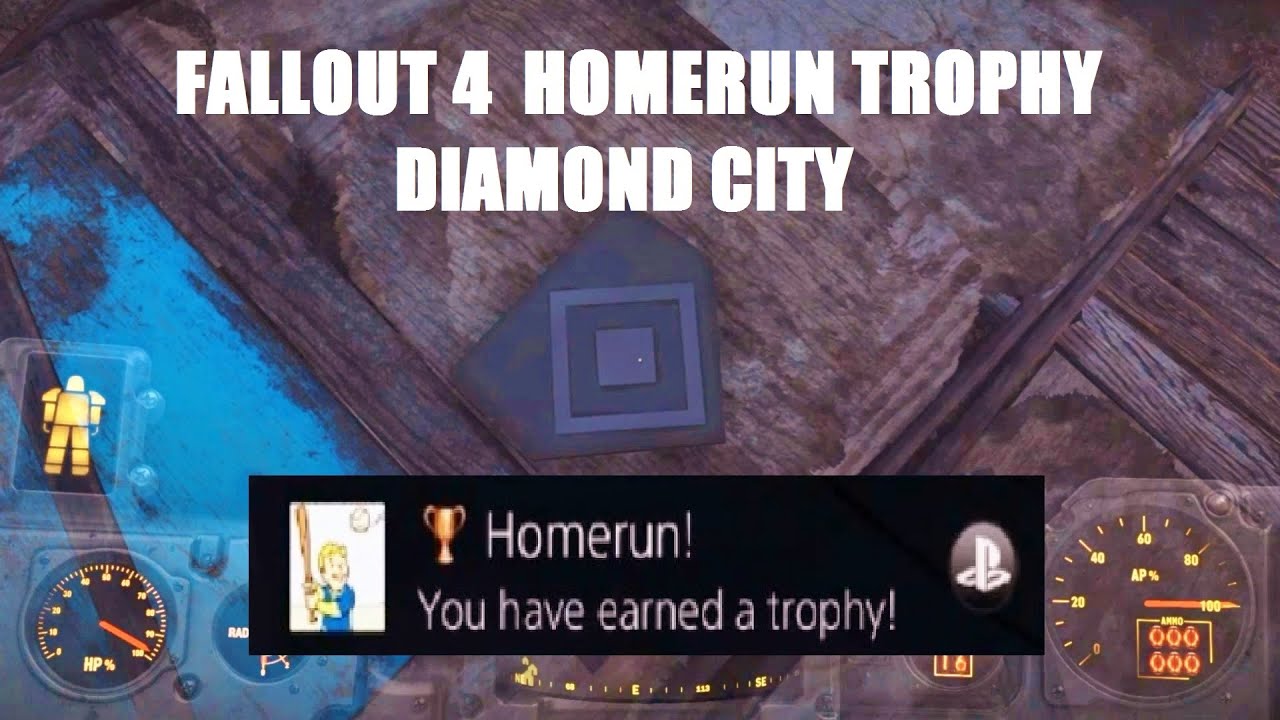 Fallout 4: Homerun Trophy. - YouTube