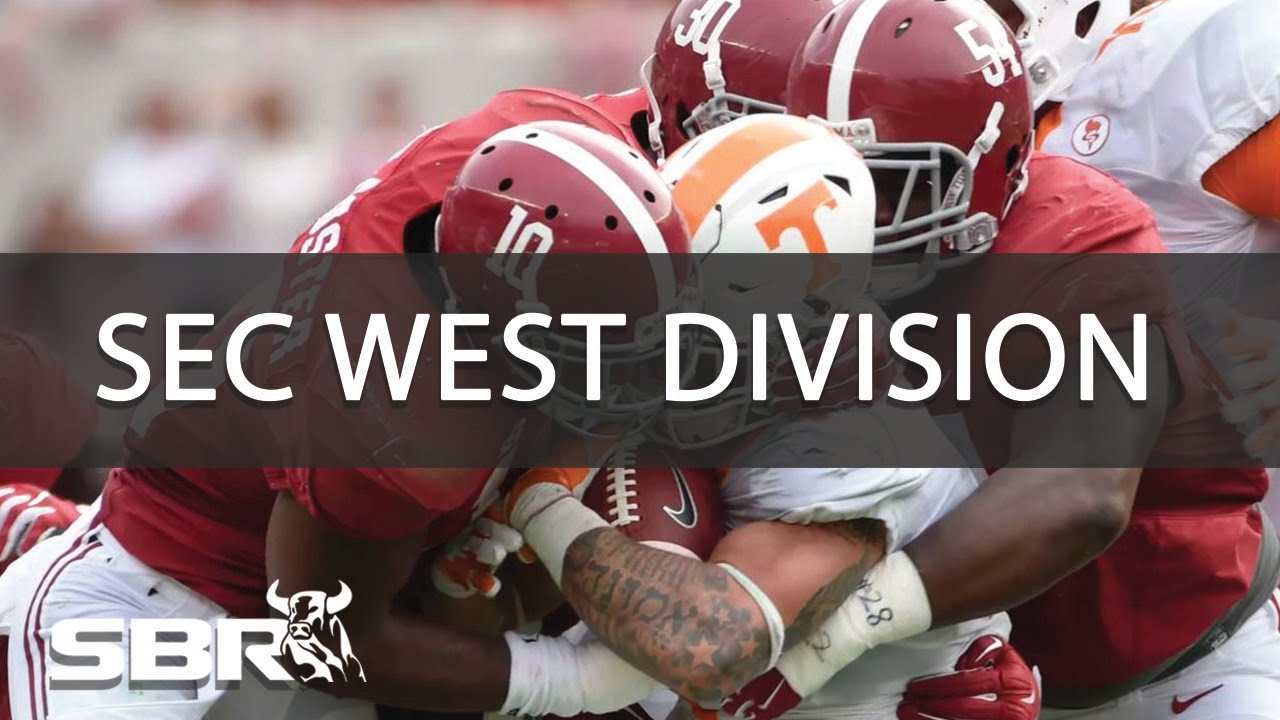 NCAAF Betting: SEC West Division Preview - YouTube