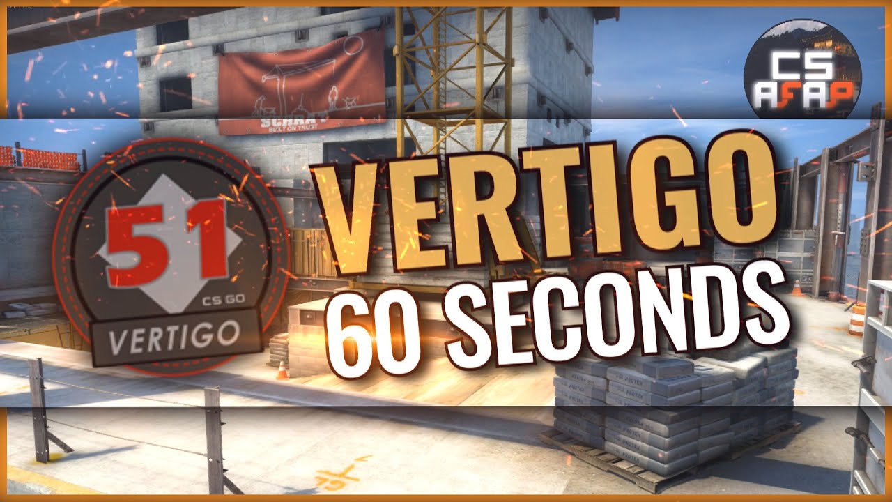 VERTIGO in 60 seconds (T-side smokes as fast as possible) | CS afap - YouTube