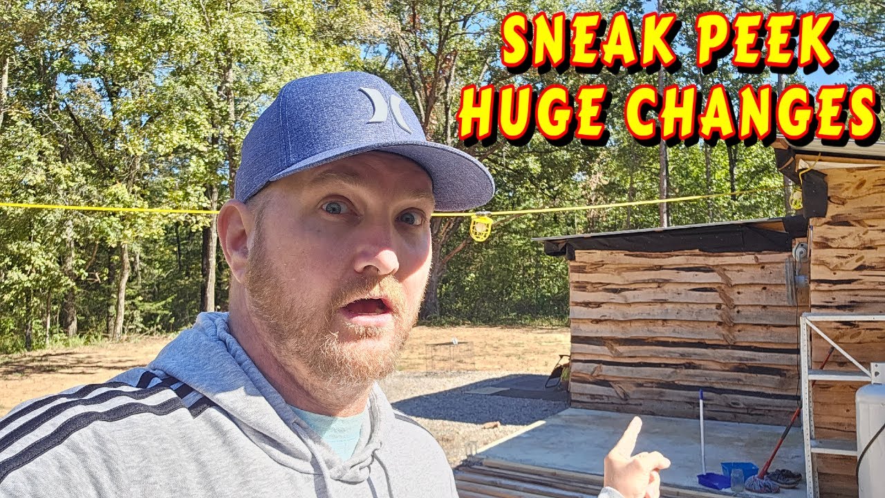 BUSY WEEKEND |tiny house, homesteading, off-grid, cabin build, DIY HOW ...