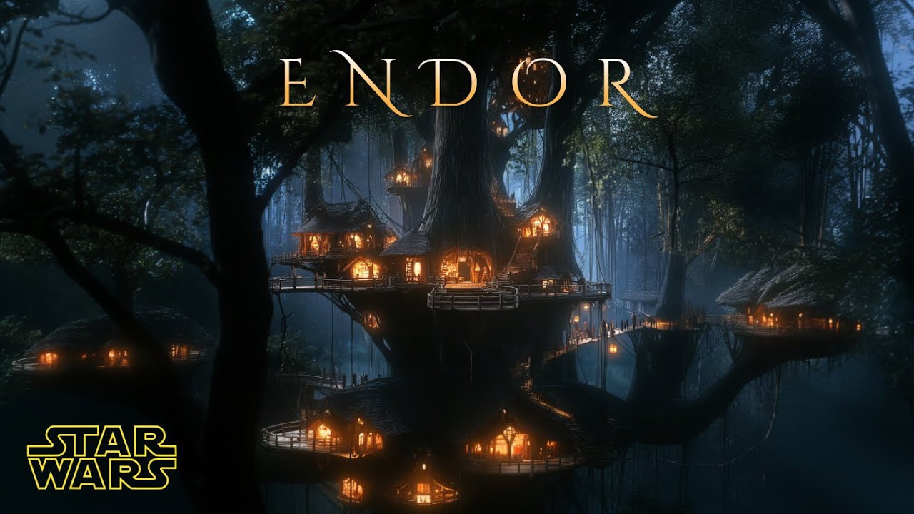 Endor Star Wars Soundtrack 💫🌿 Ambient Soundtrack Inspired by Star Wars ...