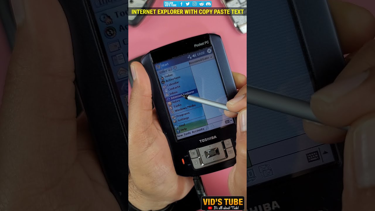 Evolution of Pocket PC’s – Toshiba Pocket PC e400! #shorts - YouTube