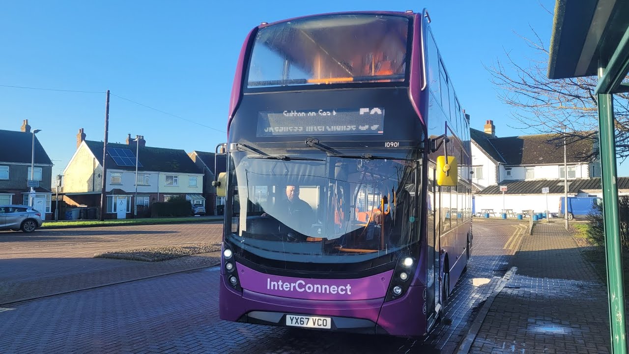 *Ride On* 10901 YX67 VCO Stagecoach East Midlands E400 MMC - YouTube