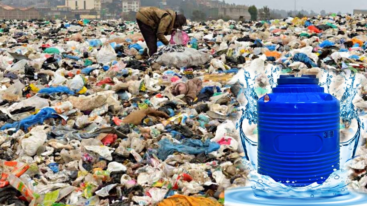 How Millions Waste Plastic Bags Convert into Water Tank through ...