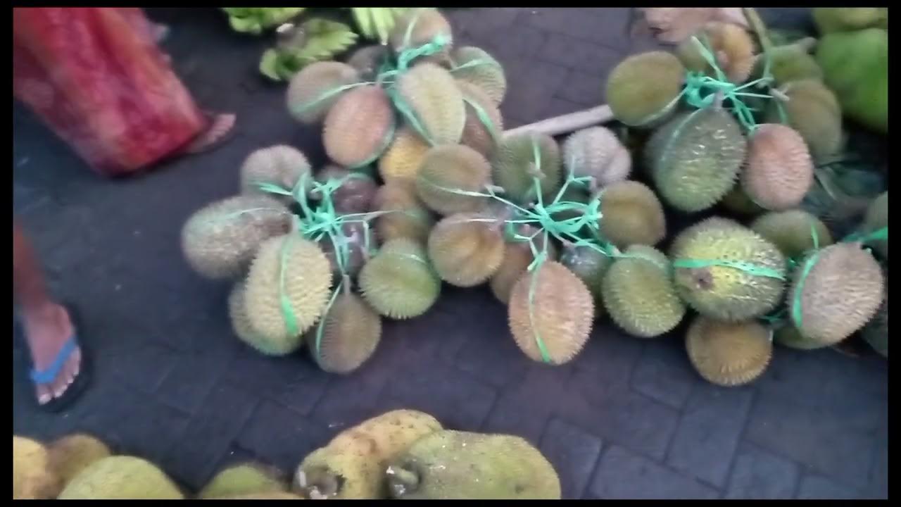 Banyak DURIAN, NANGKA DI HARI Pasaran SABTU di PASREPAN,,, - YouTube